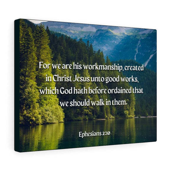 Express Your Love Gifts | Art | Scripture Sign Good Works Ephesians 2 ...